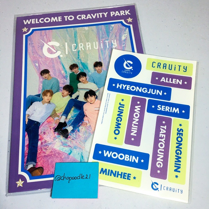 Jual CRAVITY LUVITY VLIVE FANSHIP WELCOME KIT FANKIT SHARING ...