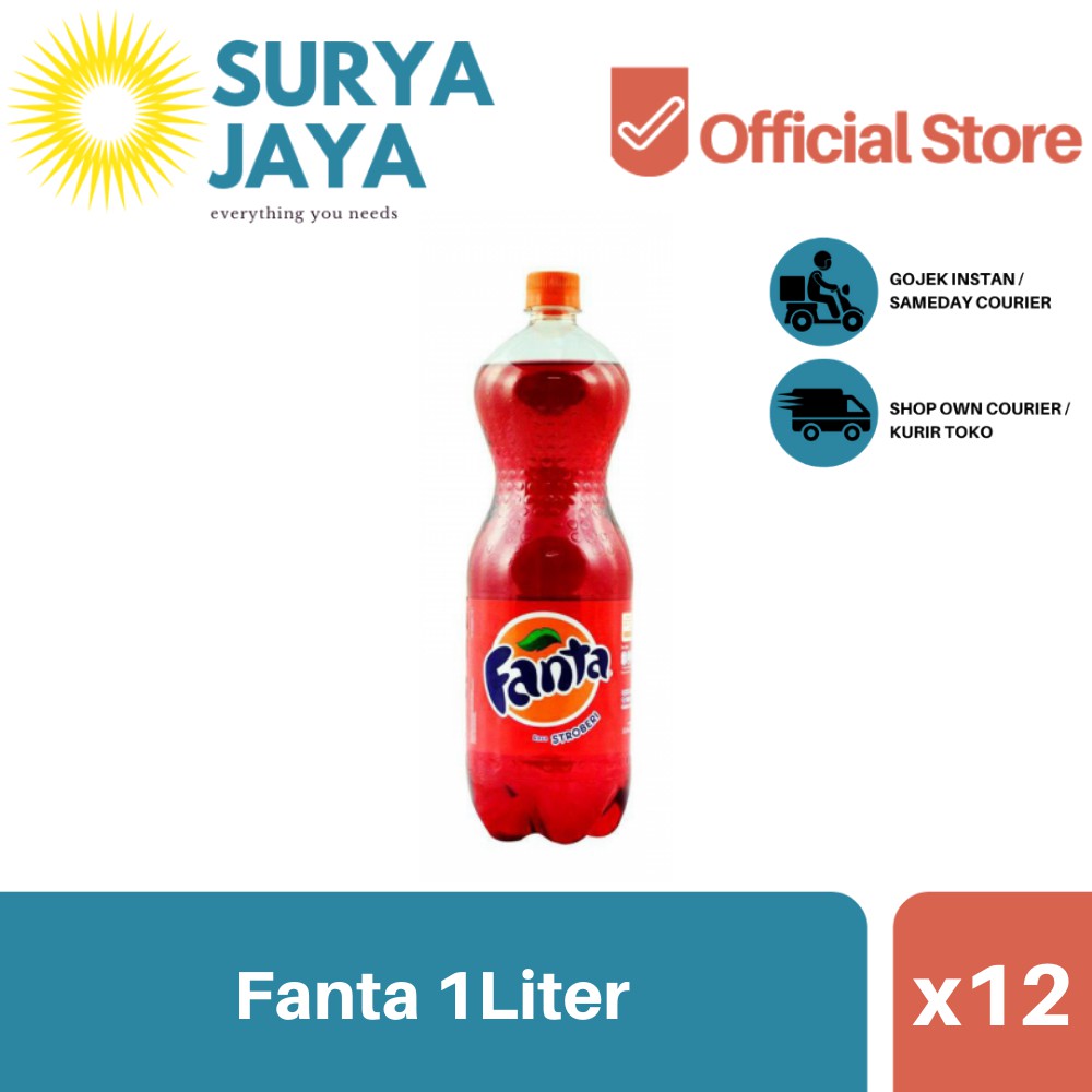 Jual Distributor Fanta 1 Liter (isi 12 Botol) - Agen Fanta 1 Liter | Shopee Indonesia