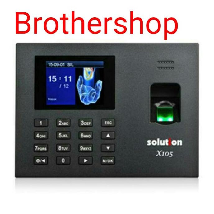 Jual Mesin Absensi Solution X105 | Shopee Indonesia