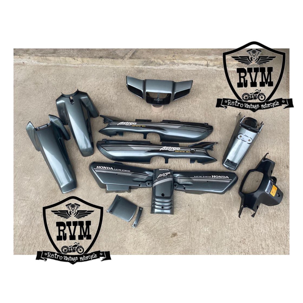 Jual cover body Astrea Honda Grand Impressa silver body grand sabit ...