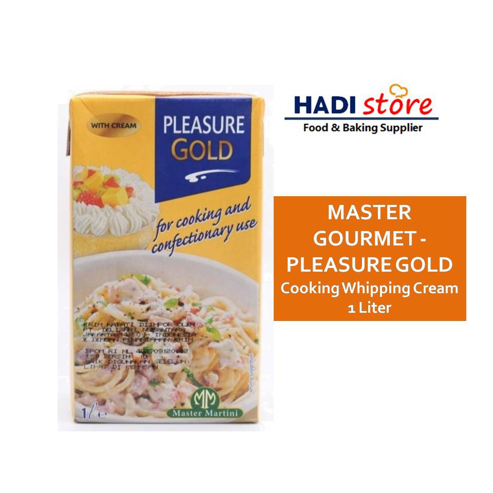 Jual MASTER GOURMET PLEASURE GOLD COOKING WHIPPING CREAM - 1 LITER ...