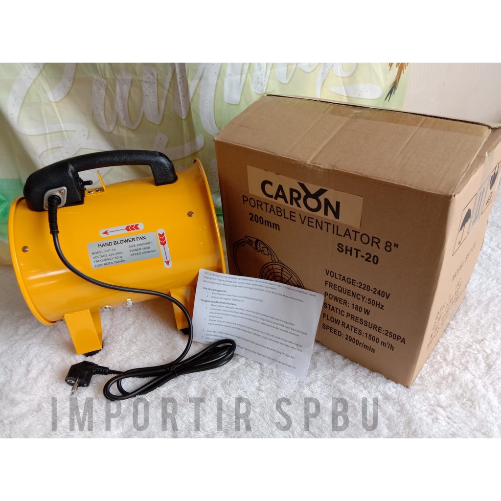 Jual Portable Ventilator / Blower/8 inch | Shopee Indonesia