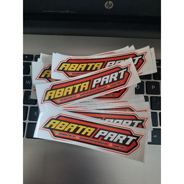 Jual STICKER STIKER SETIKER ABATA PART | Shopee Indonesia