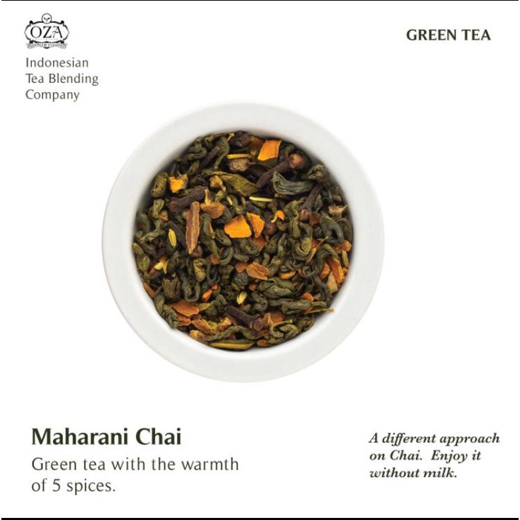 Jual OZA Tea - Maharani Chai | Artisan Tea - Green Tea | Specialty ...