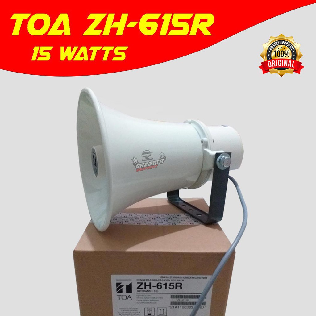 Jual TOA SPEAKER ZH-615R ZH615R ZH 615 R ZH615 R ORIGINAL 15 WATT ...