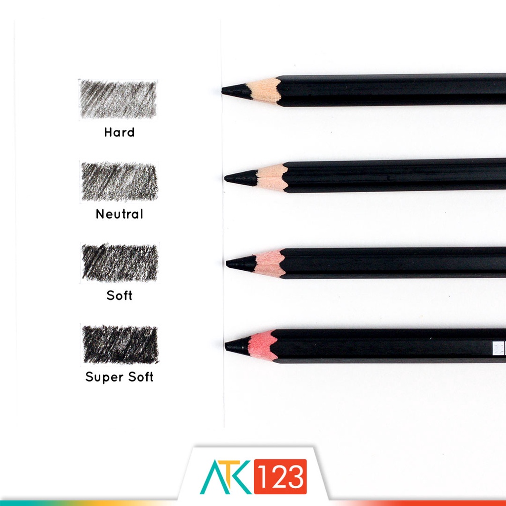 Jual Pensil Sketsa Arang / Charcoal Sketch / Shading Pencil Maries ...