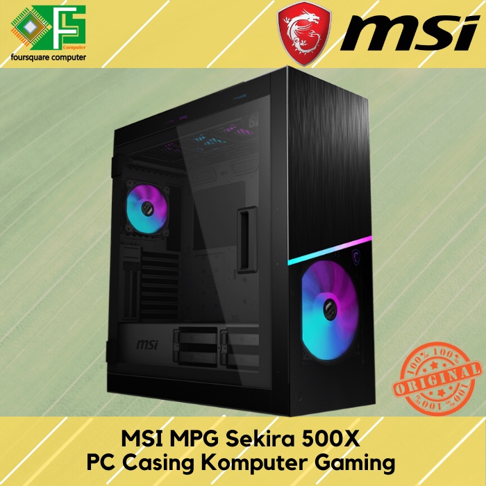 Jual MSI MPG Sekira 500X PC Casing Komputer Gaming | Shopee Indonesia