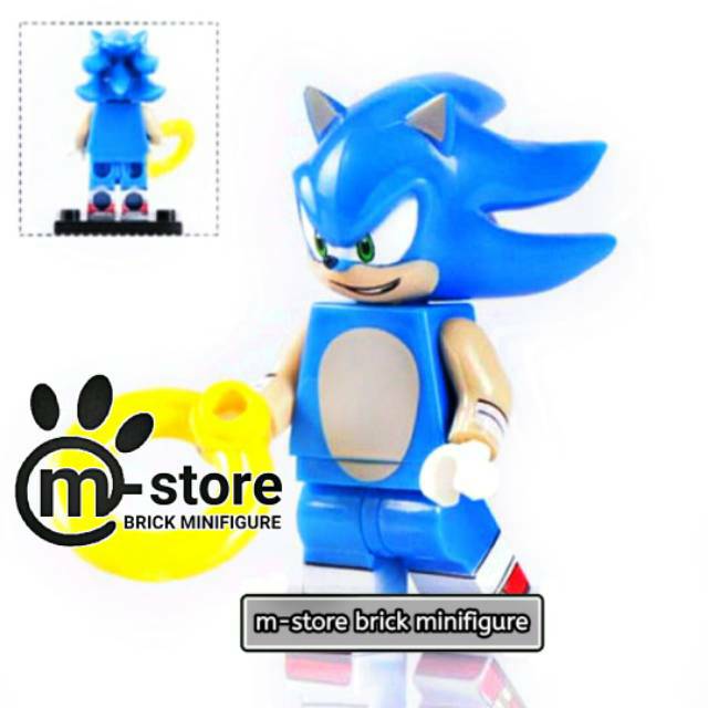 Jual brick sonic the hedgehog mini toy figure | Shopee Indonesia