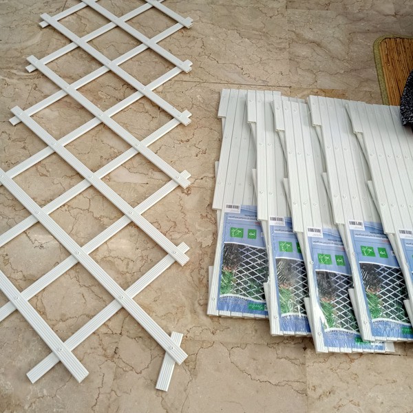 Jual Kris Tralis Plastik Pagar Kebun Tanaman Rambat - Tanaman Dinding ...