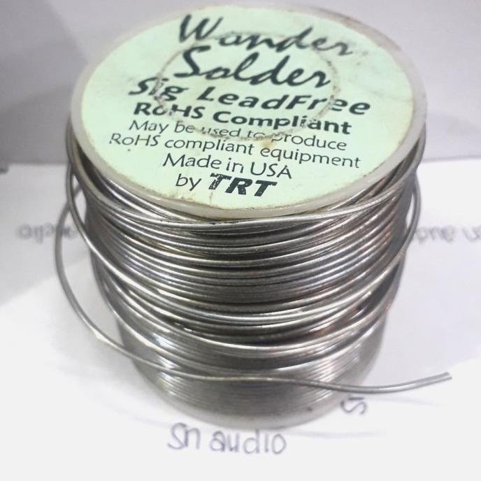 Jual Timah Solder Wonder USA by TRT /meter part-el90 dijamin | Shopee ...