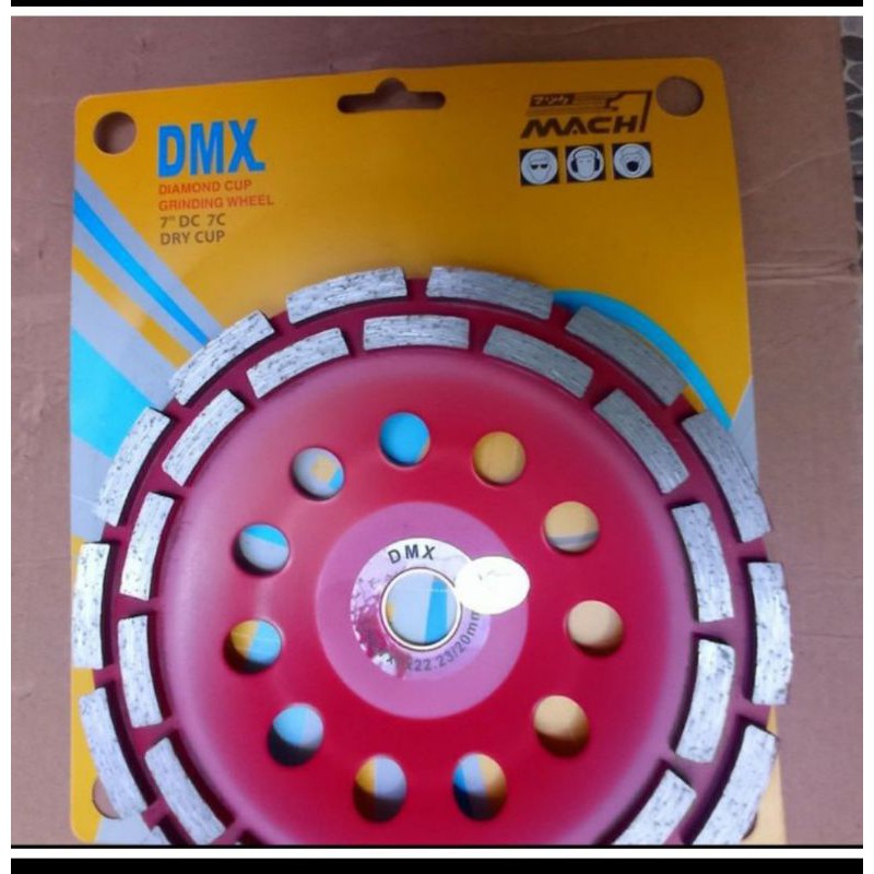 Jual MATA GERINDA MANGKOK 7 INC DMX CUP GERINDA POLES | Shopee Indonesia