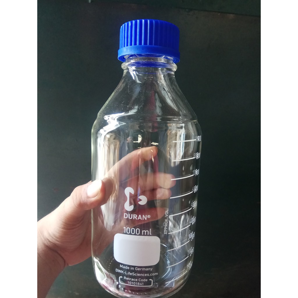 Jual Botol Sampel 1000 ml DURAN | Laboratory Bottle | Shopee Indonesia