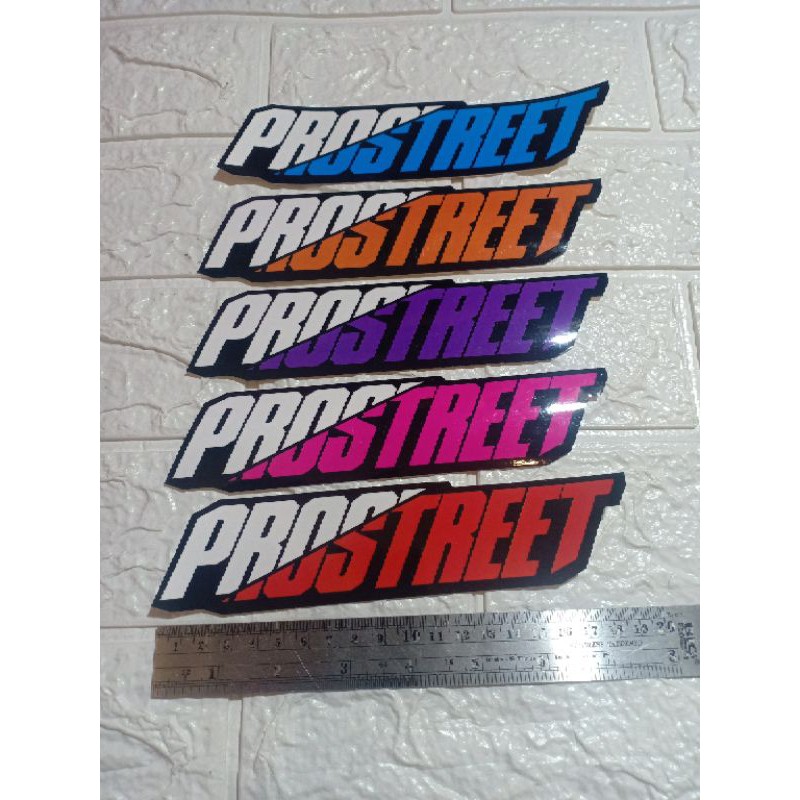 Jual Stiker prostreet 12 15 20 30 cm harga 1pcs | Shopee Indonesia