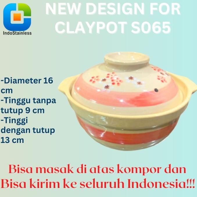 Jual Promo Claypot Masak / Panci Tanah Liat/Claypot Sapo Ceper | Shopee ...