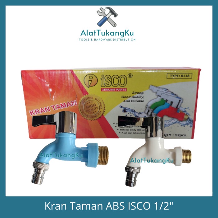 Jual Kran Air PVC ABS Keran air Taman Drat Kuningan ISCO 8118 Kran ...