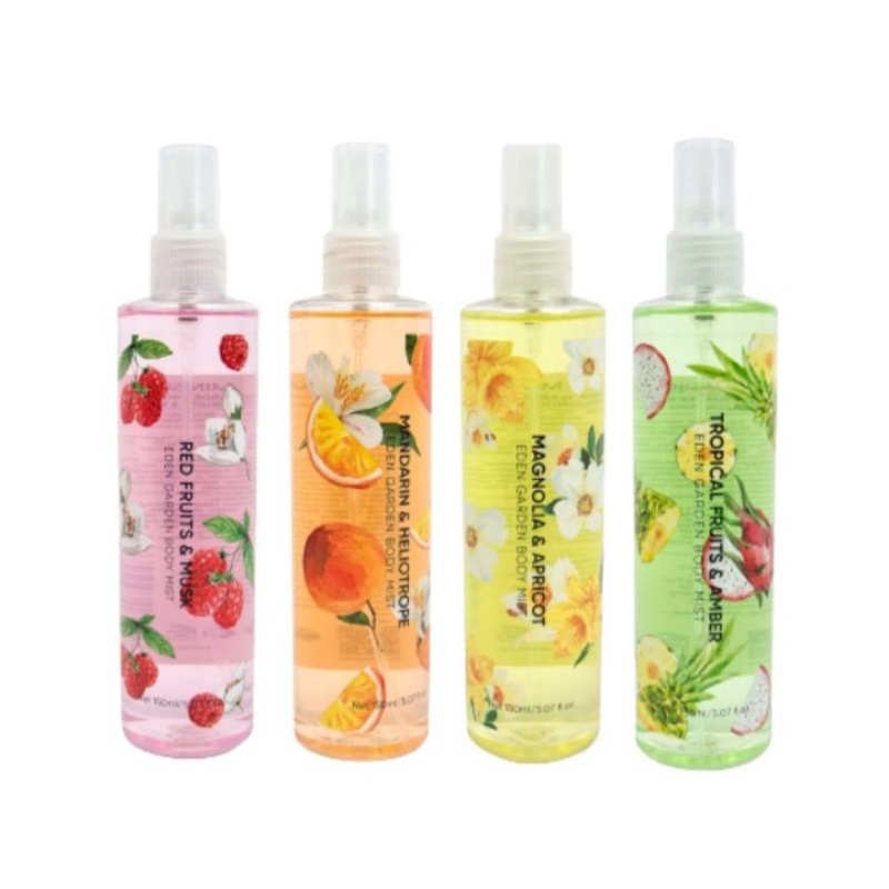 Jual MINISO EDEN GARDEN BODY MIST SPRAY / BODY MIST MINISO 150 ML ...