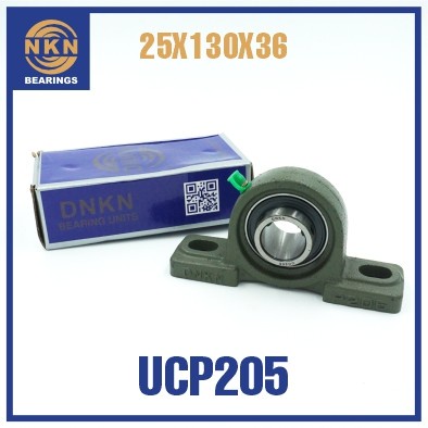 Jual Pillow Block UCP 205 NKN Diameter As 25 mm UC205 + P205 Original | Shopee Indonesia