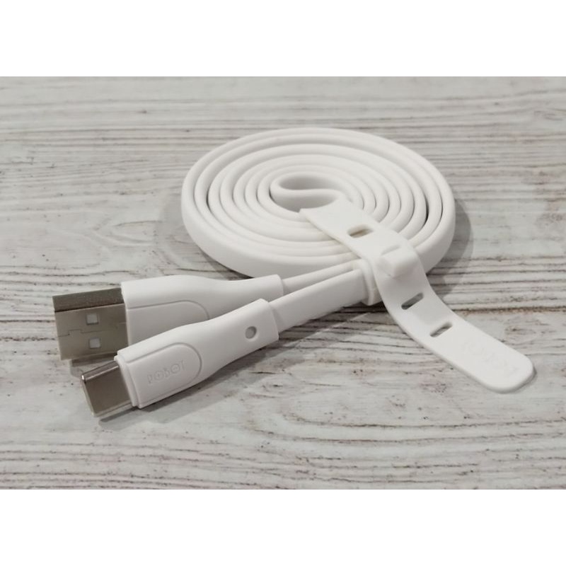 Jual KABEL DATA ROBOT ORIGINAL TIPE C RGC 100 2.4 A - TIPE C DATA KABEL ...