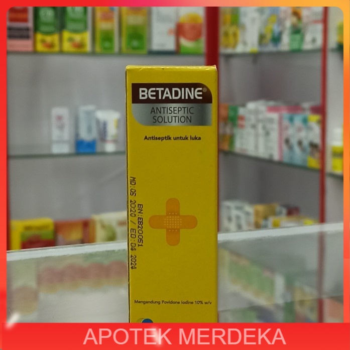 Jual Betadine 30ml antiseptic solution betadine obat luka 30 ml | Shopee Indonesia