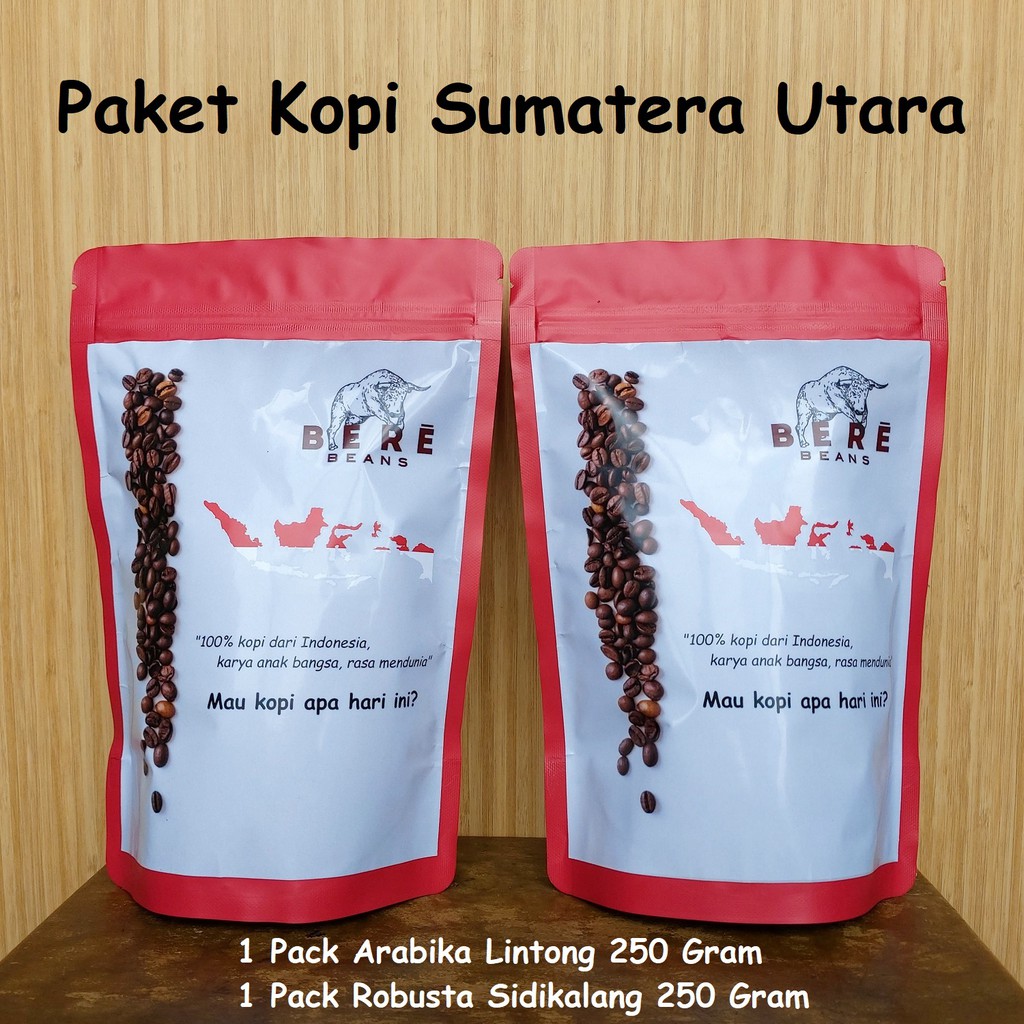 Jual PAKET KOPI PROVINSI SUMATERA UTARA Indonesia Arabika dan Robusta ...