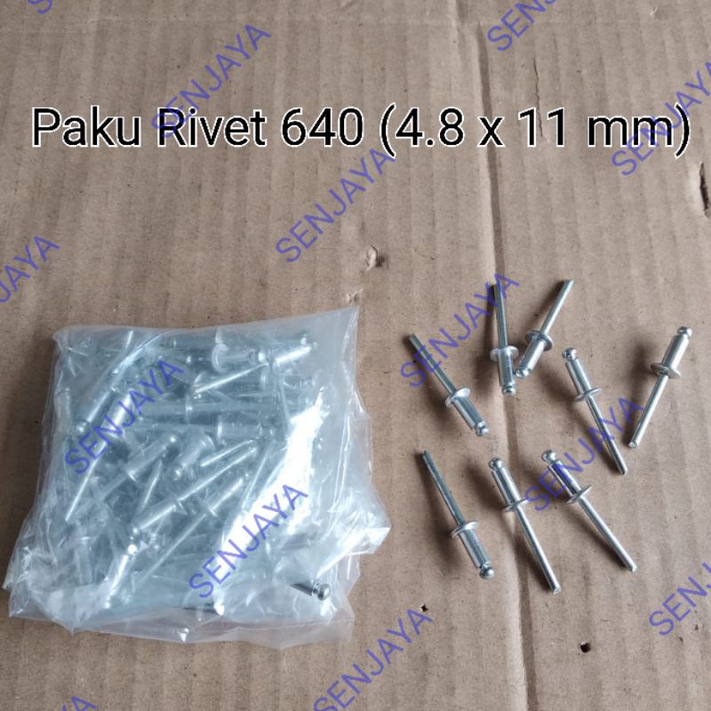 Jual Paku Rivet Ripet 640 isi 50 pcs | Shopee Indonesia