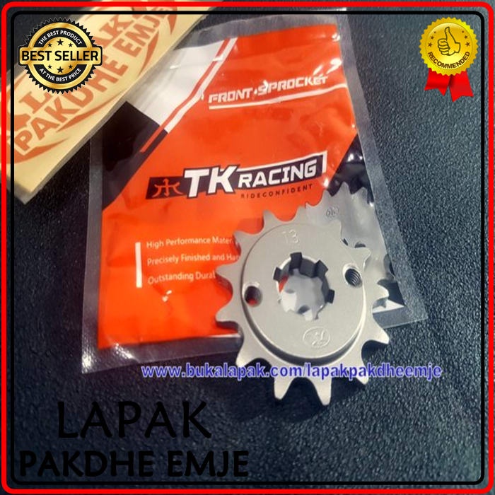 Jual Terlaris GEAR DEPAN 415 13 VIXION NEW VIXION NVL NVA R15 V1 V2 V3 VVA MXKING 150 XABRE XSR ...