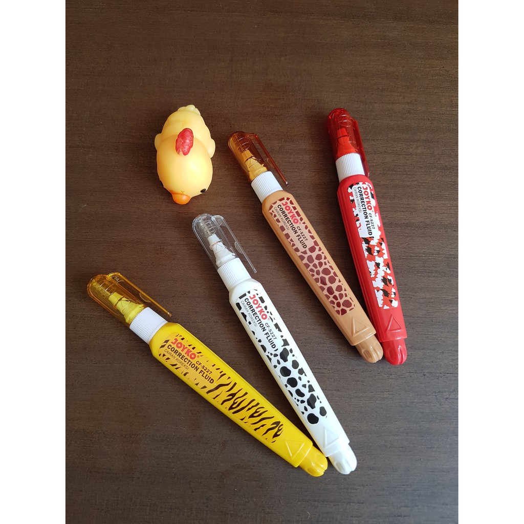 Jual Typ-ex Cair/ Correction Fluid Totol Binatang Joyko 8ml | Shopee ...