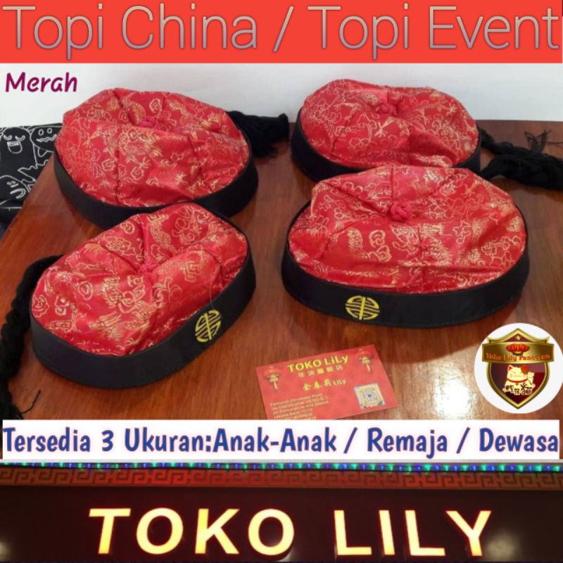 Jual Topi Cina / Topi Imlek / Topi Event / Event Hat / Topi Vampir ...