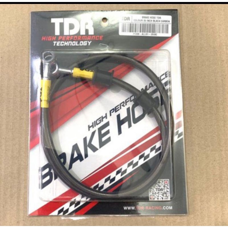 Jual SELANG REM TDR BLACK KARBON / SELANG CAKRAM KTC VARIASI universal ...