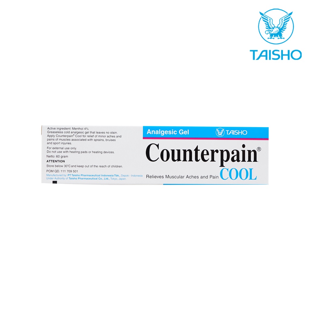Jual Taisho Counterpain Cool 60 Gr - Pereda Nyeri Otot & Sendi | Shopee ...