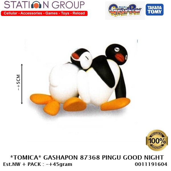 Jual TOMICA GASHAPON 87368 PINGU GOOD NIGHT - ACTION FIGURE | Shopee ...