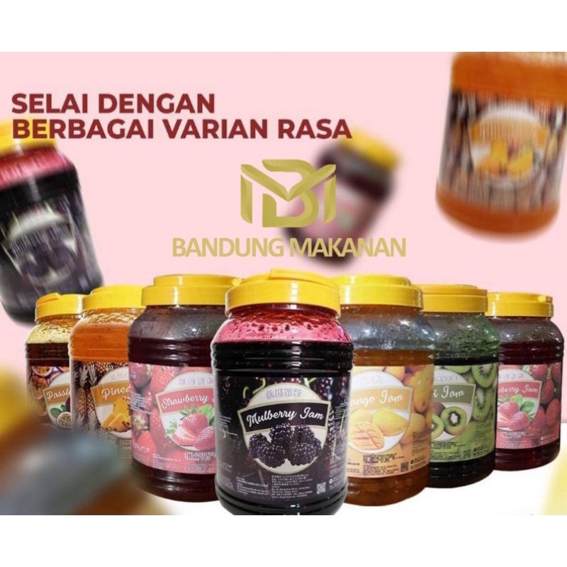 Jual OMUGI Jam drink selai minuman aneka rasa ecer 500g | Shopee Indonesia