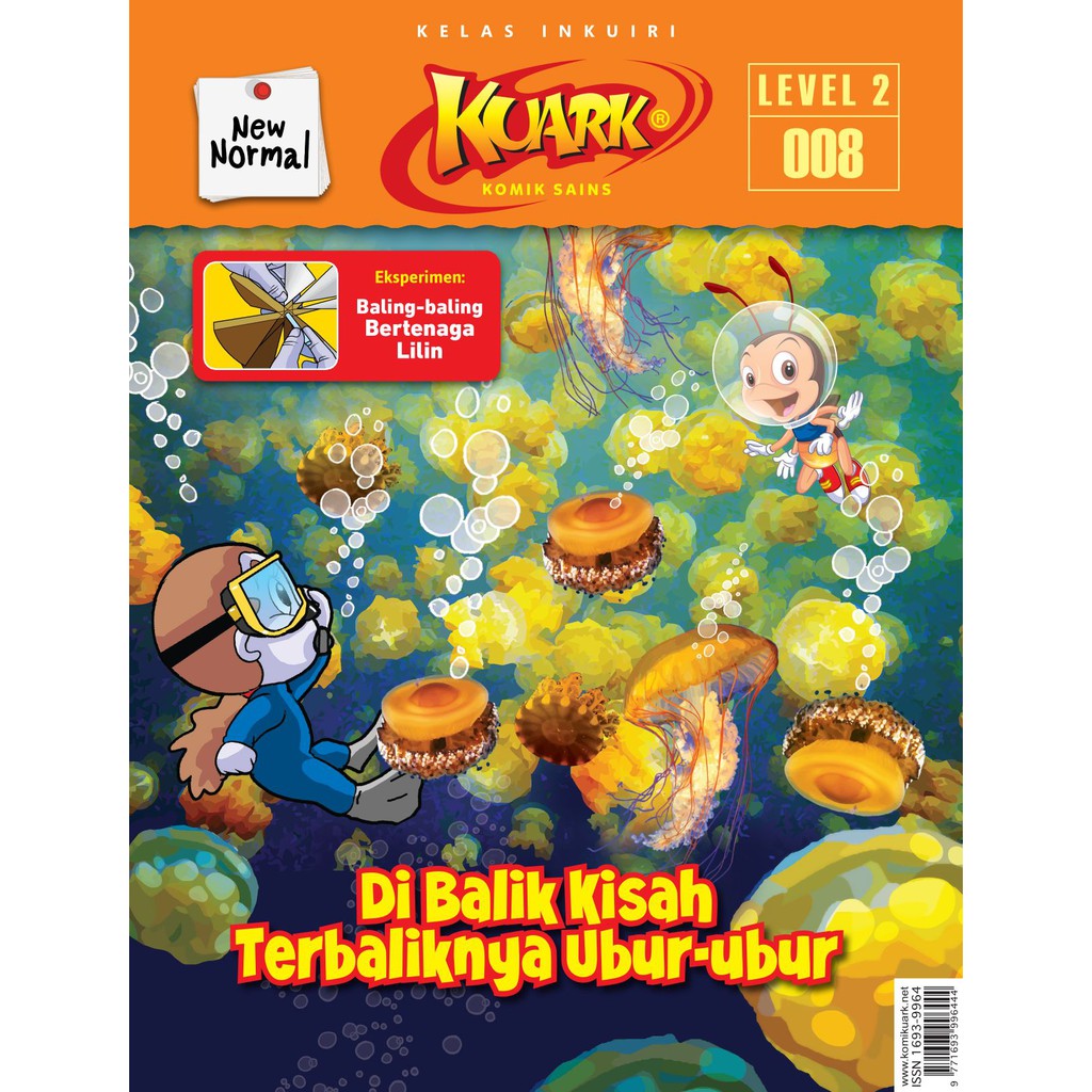 Jual KUARK Komik Sains Level II Nomor 008 Tahun XVII (New Normal) | Shopee Indonesia