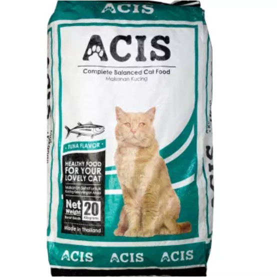 Jual ACIS Cat Food Tuna 20 Kg - Makanan Kucing | Shopee Indonesia