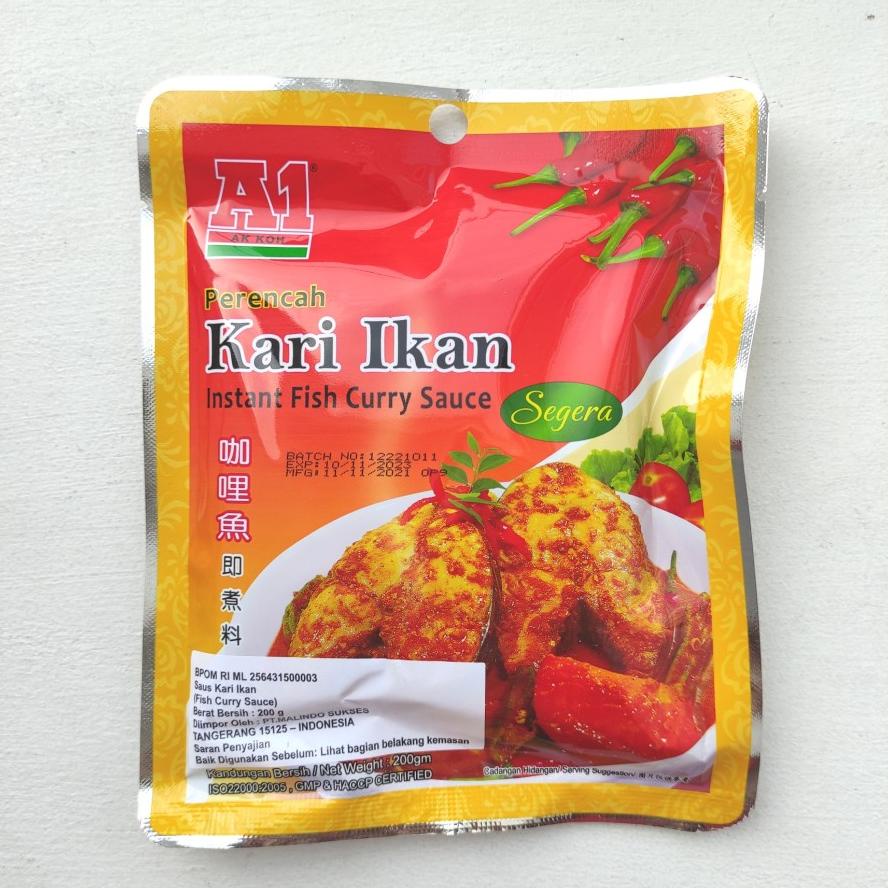 Jual A1 Bumbu Kari Ayam/Ikan Instant Chicken/Fish Curry Sauce Malaysia ...