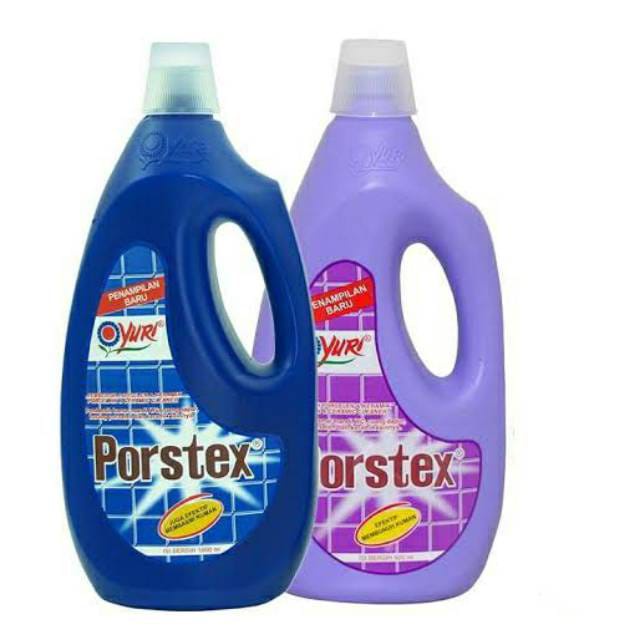 Jual Yuri Porstex 1 Liter 1000ml Pembersih Lantai Keramik Kamar Mandi ...