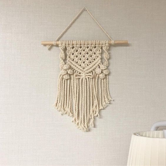 Jual [READYSTOCK] mini macrame wall hanging/ makrame mini hiasan ...