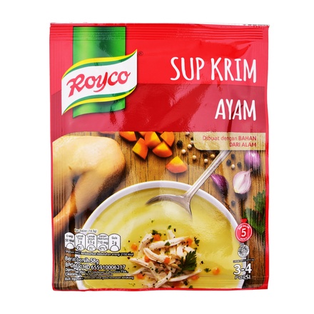 Jual SUP KRIM INSTAN ROYCO CREAM SOUP AYAM JAGUNG KEPITING | Shopee ...