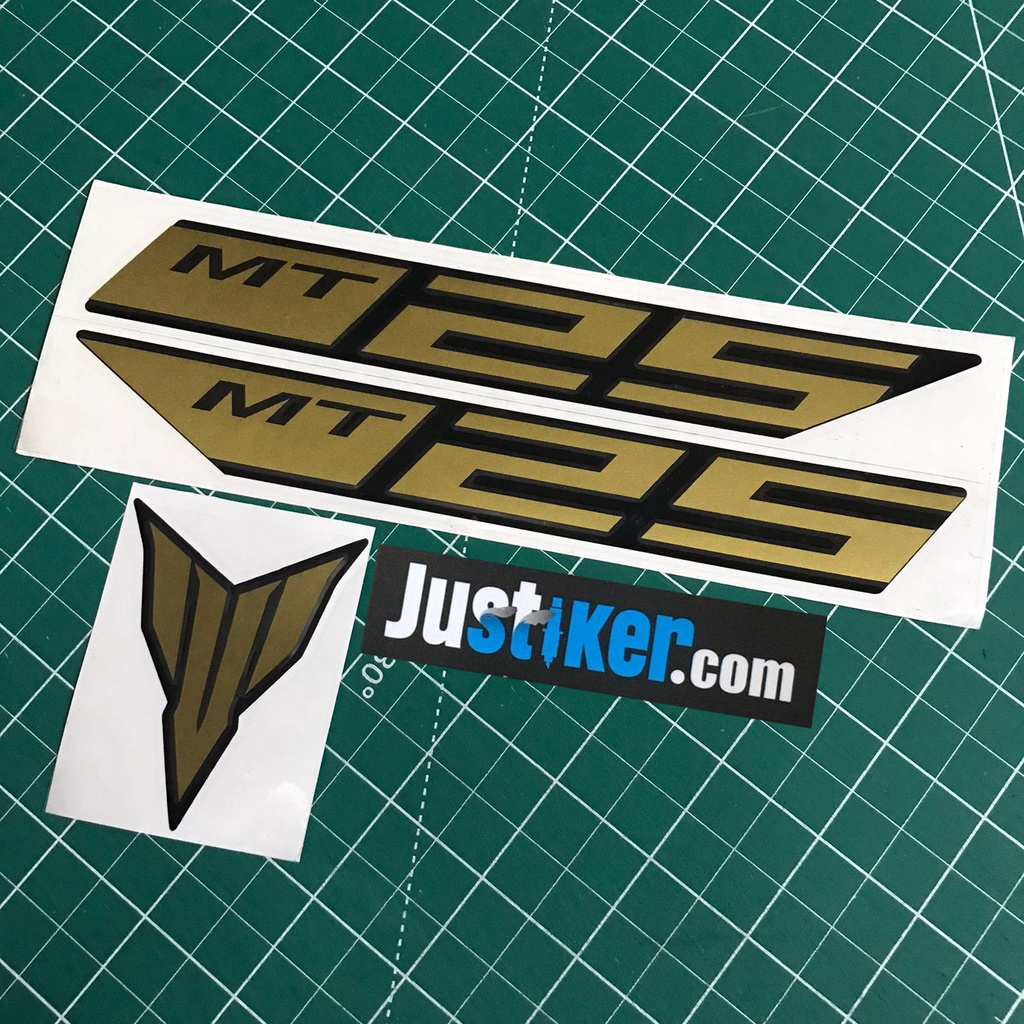 Jual Yamaha MT25 Sticker Shroud, Sticker Body | Shopee Indonesia