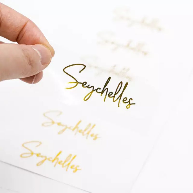 Jual Stiker Foil Emas Custom | Shopee Indonesia