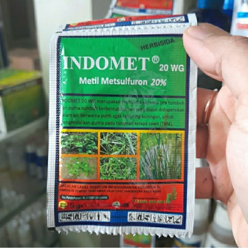 Jual herbisida indomet 20wg 5gram pembasmi rumput gulma | Shopee Indonesia