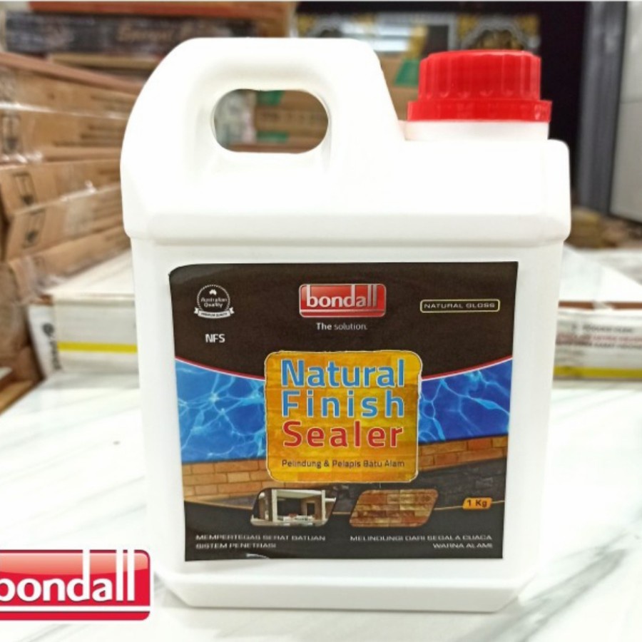 Jual bondall natural finish sealer pelindung dan pelapis batu alam DOFF ...