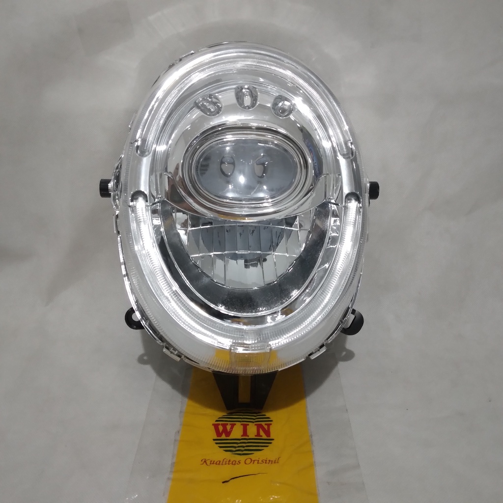 Jual RAJAWALI MOTOR - Lampu Depan Scoopy 110 FI ESP + LED 2017 2018 ...