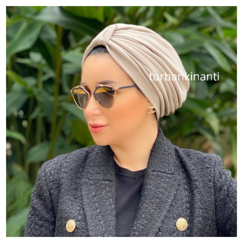 Jual Turban Kinanti - Turban Instan Polos Jersey Korea Premium - Part 1 ...