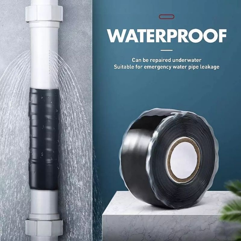 Jual Lakban Isolasi Pipa Ledeng Waterproof Anti Air Pipa Bocor ...