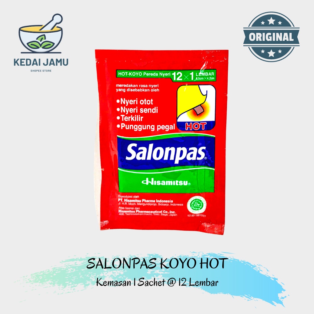 Jual Koyo Salonpas Original dan HOT isi 12 Lembar | Shopee Indonesia