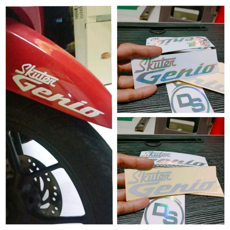 Jual stiker cutting skuter Genio | Shopee Indonesia