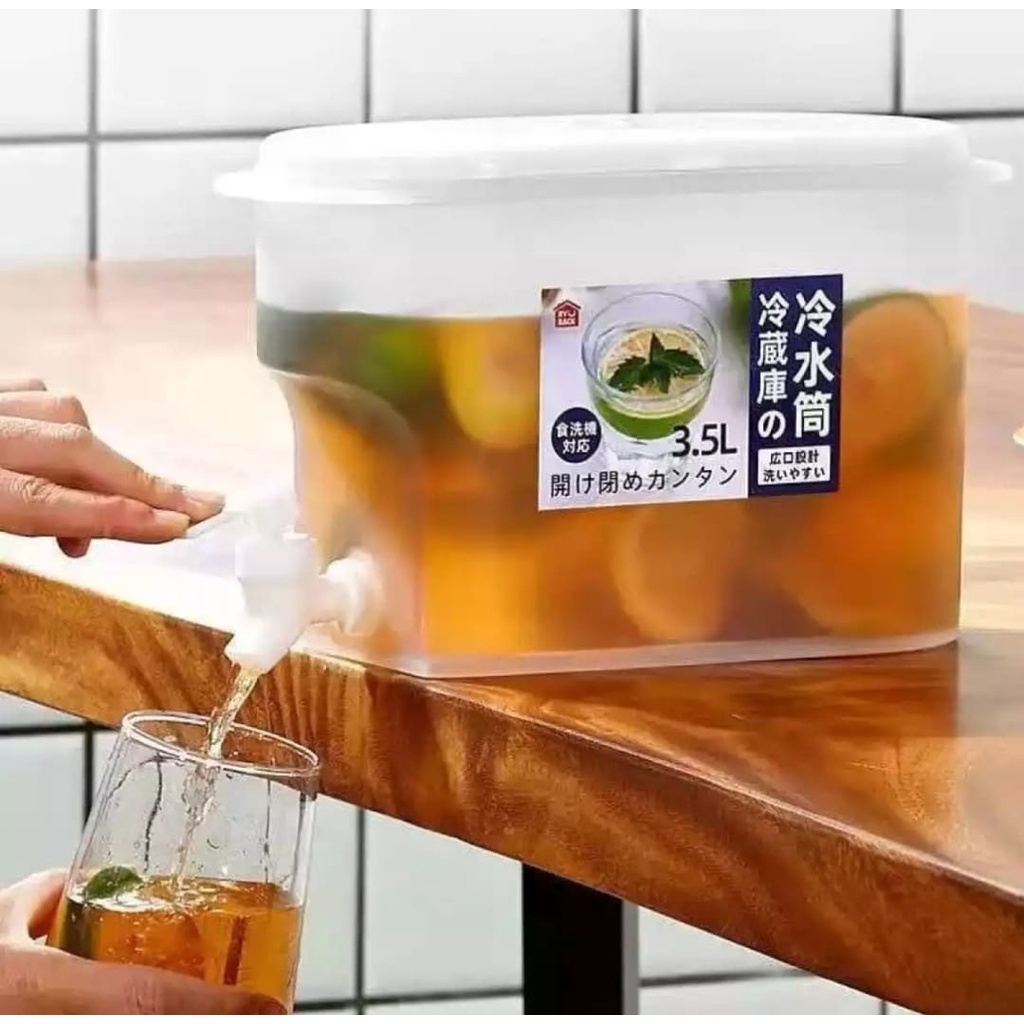 Jual Dispenser air Minum Dingin Water Tank Juice Dispenser 3,5 Liter ...