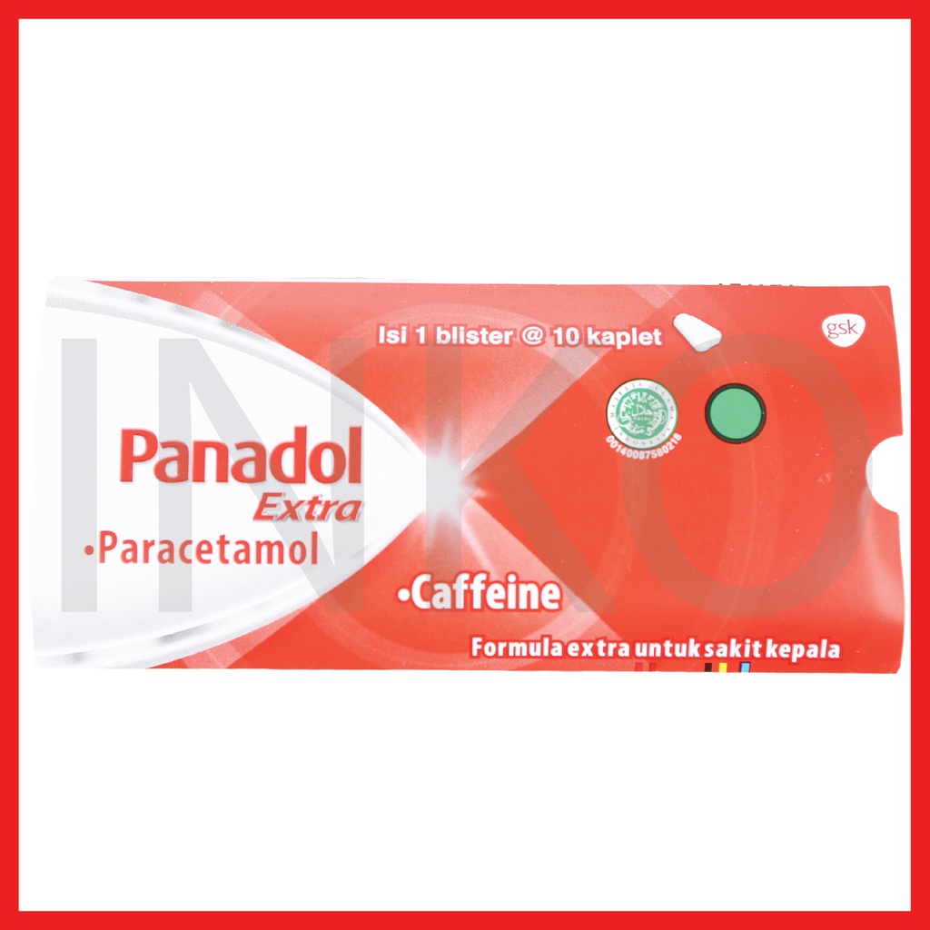 Jual PANADOL EXTRA PARACETAMOL CAFFEINE UNTUK SAKIT KEPALA EXTRA ...