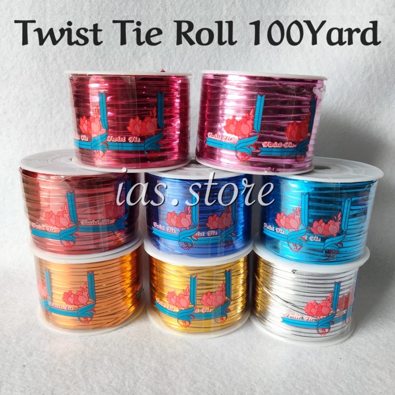Jual Twist Tie Roll 100Yard | Shopee Indonesia